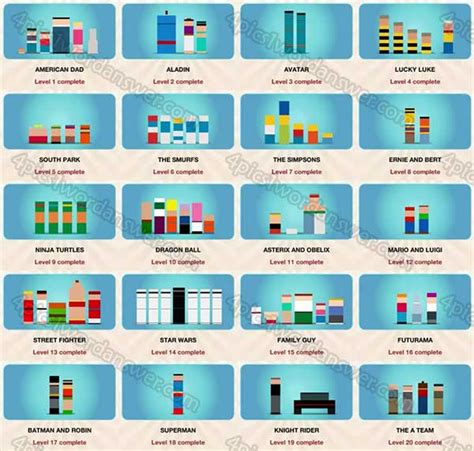 Guess The Cartoon Blocks Answers At Laurie Hamlett Blog