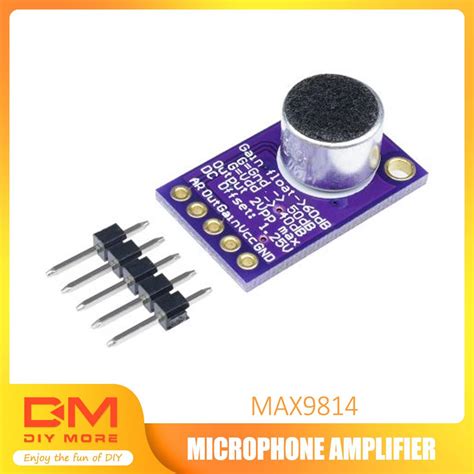 Electret Microphone Amplifier Circuit Arduino Rtc