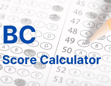 AP Calculus BC Score Calculator Iacedcalculus Com