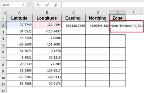 How To Convert Lat Long To Utm In Excel 2 Suitable Ways Excel Insider
