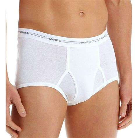 Hanes Low Rise Briefs Mens