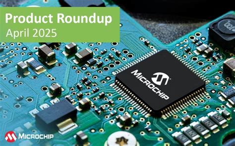 Product Roundup April 2025 Microchip Technology