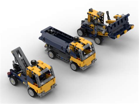 Lego Moc 42147 Tow Truck By Hoppepe Rebrickable Build With 41 Off