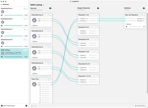 Cleanfeed With Rogue Amoebas Loopback Cleanfeed