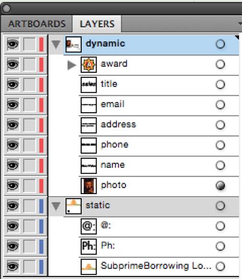 Creating Dynamic Company Business Cards Using A Csv File With
