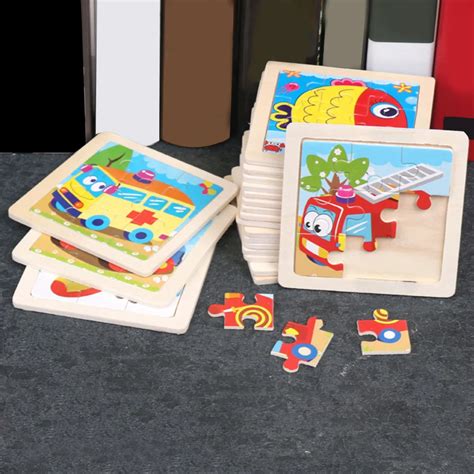 Горячая Распродажа 3d головоломка в виде животных блоки игрушки для детей развивающие