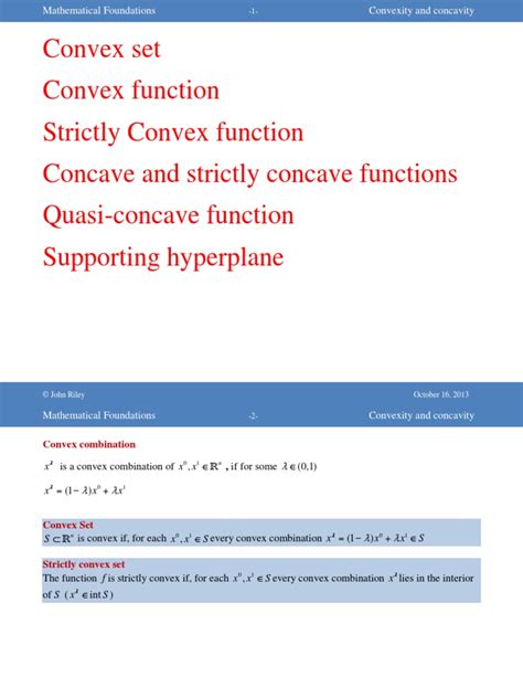 Convexity Pdf Convex Set Functional Analysis