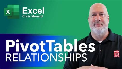 Excel Combine Multiple Tables Relationships Pivottables And Xlookup Chris Menard Training