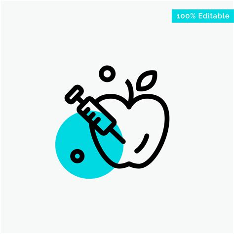 Apple Gravity Science Turquoise Highlight Circle Point Vector Icon 17985727 Vector Art At Vecteezy