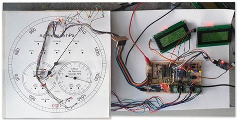 Open Source Arduino Stepper Motor Barometer Displays Air Pressure