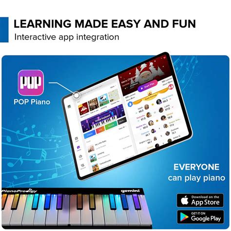 Gemini Gpp 101 Piano Prodigy Clavier Maître