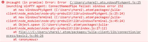Juno Repl Is Stuck At Starting Julia · Issue 443 · Junolabatom Julia