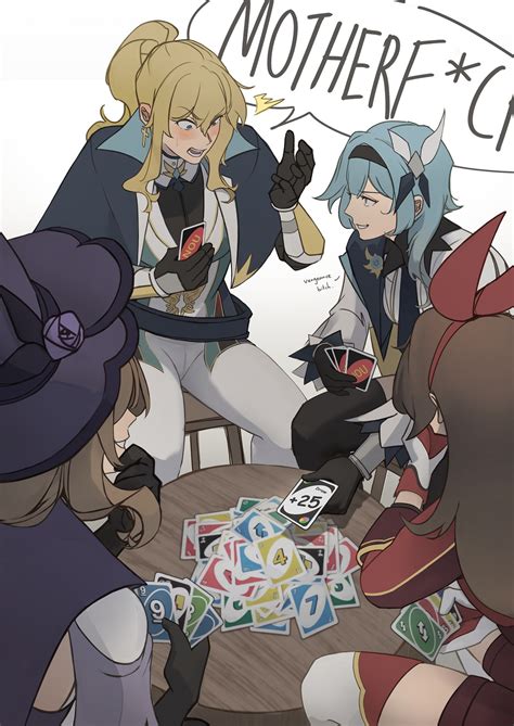 Eula Jean Amber Lisa Jean And More Genshin Impact Drawn By Piethepiegod Danbooru