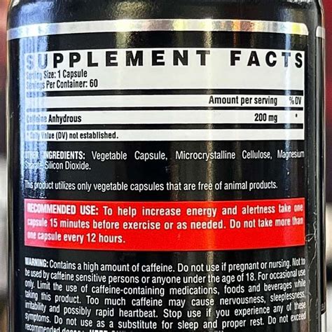 Nutrex Caffeine 200 Giá Tốt 2024