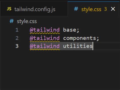 Tailwind CSS Installation