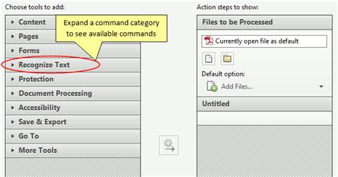 Creating Actions Using Action Wizard In Adobe® Acrobat® Xi
