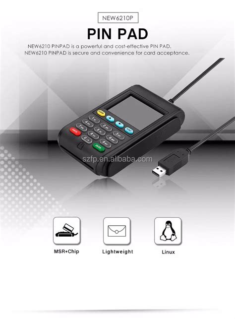 NEW Pos PINPAD With USB RS Keyboard Secure Versatile
