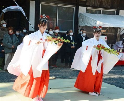 広田神社弓始神事 緋袴白書備忘録