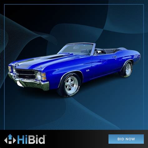 Restored 1971 Chevrolet Chevelle Convertible Hibid Auctions