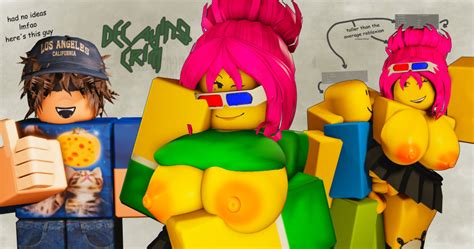 Rule 34 3d Glasses Crimstuff Female Noob Roblox Original Character Roblox Roblox Avatar