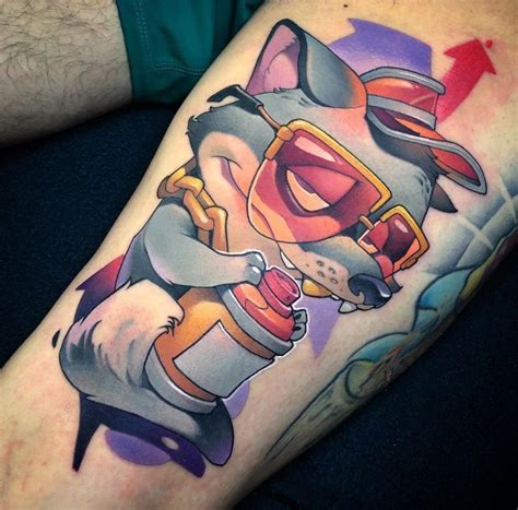 100 New School Tattoos For Men Modern Ink Design Ideas Artofit