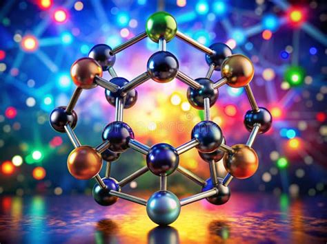 Detailed 3d Molecular Structure Of Carbon Tetrafluoride Cf4 A Visual Guide For Chemistry