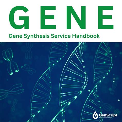 Hanaa Fayed On Linkedin Gene Synthesis Handbook