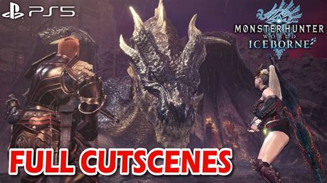 MONSTER HUNTER WORLD: ICEBORNE PS5 | Full Cinematic Cutscenes - YouTube