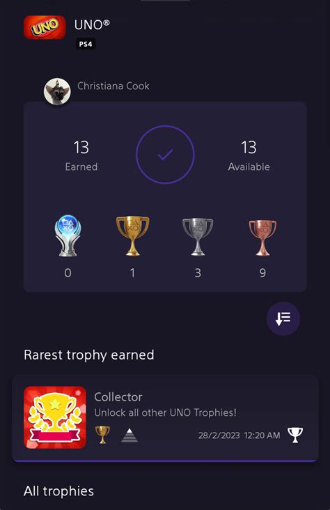 [uno] Not Much Of An Achievement But Still Fun To Play With Friends R Trophies