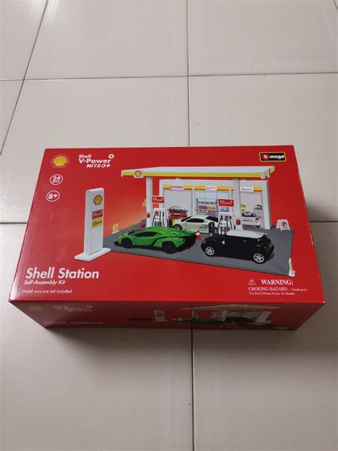 Burago Shell Station Self Assembly Kit Hobbies And Toys Toys And Games On