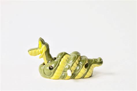 Vintage Mcdonalds Jungle Book Snake Kaa Toy Mcdonalds Python Kaa