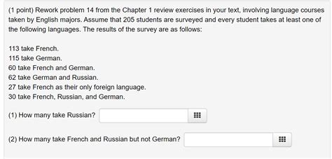 Solved 1 Point Rework Problem 24 From The Chapter 1 Review Chegg Com