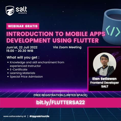 Salt Academy On Linkedin Flutter Merupakan Sebuah Framework Aplikasi Mobile Open Source Yang