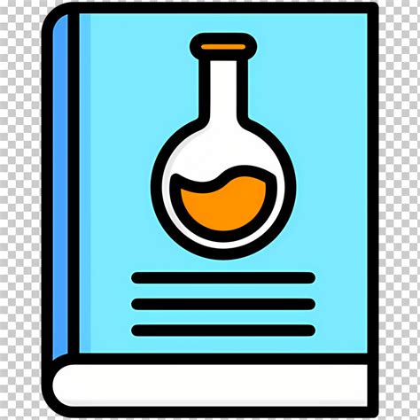 Science Book Chemistry Book With Flask Icon Png Clipart Chemistry