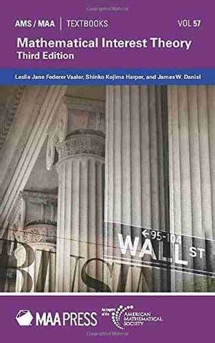 Buy Mathematical Interest Theory Ams Maa Textbooks Book Online At Low Prices In India