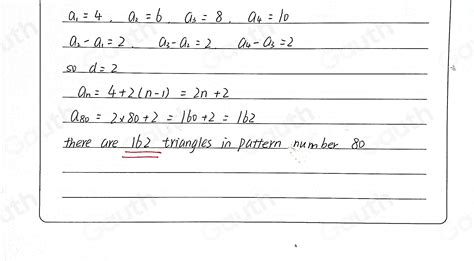 Solved A Sequence Of Patterns Is Made From Hexagons And Triangles The