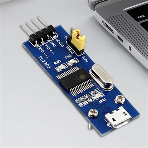 Pl2303 Usb Uart Board Micro B Serial Communication Module 3 3v 5v Ttl