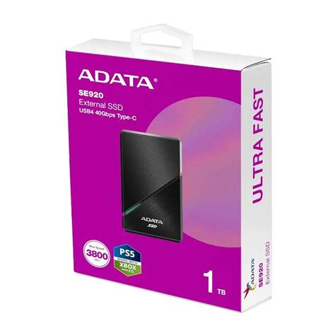 Adata Se920 1tb Usb4 External Ssd Techinn