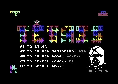 CSDb Tetris Preview By Hokuto Force CSDb Tetris Preview By Hokuto Force