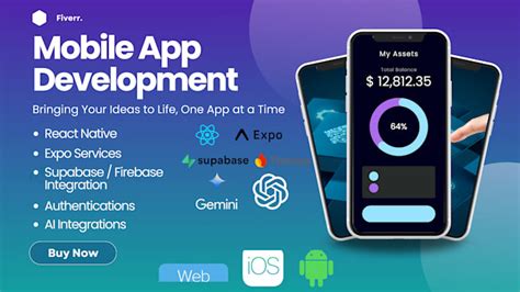 Do Mobile App Development React Native Developer Expo Develop Ios Android By Zibi Ismail Fiverr