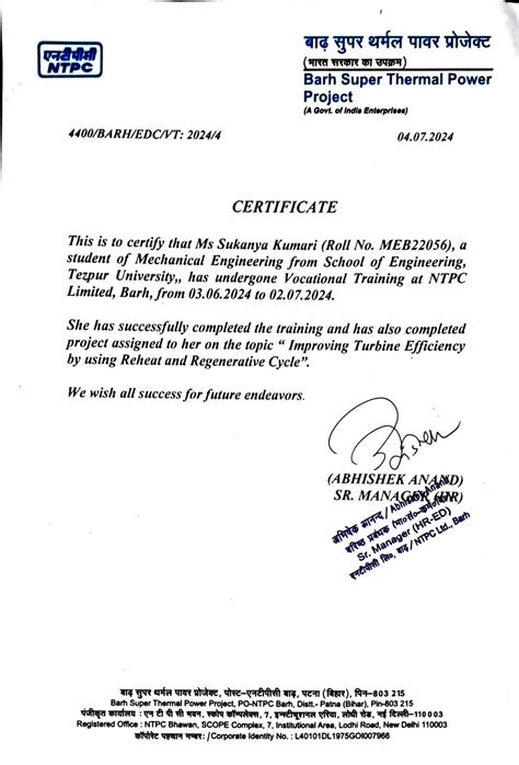 sukanya tiwari on linkedin i am thrilled to share that i have successfully completed my vocational…