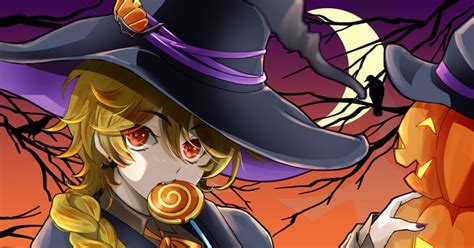 原神 ハロウィン 小藤のイラスト Pixiv