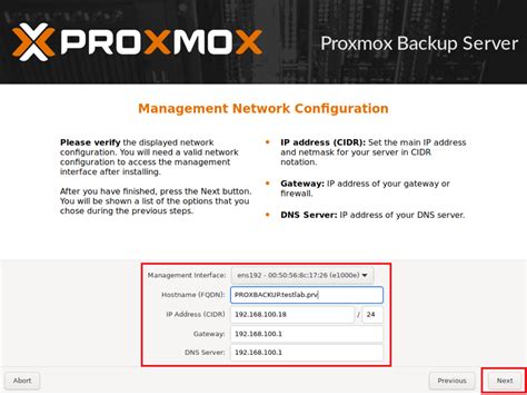 Installazione E Configurazione Base Di Proxmox Backup Server
