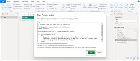 enhance power bi reports with automatic language detection using python