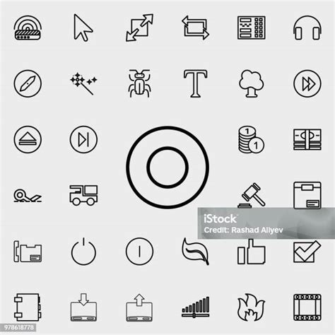 원형 표기법 개요 아이콘입니다 최소한의 라인 아이콘의 자세한 설정 합니다 프리미엄 그래픽 디자인입니다 웹사이트 웹 디자인 모바일