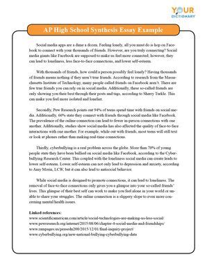 Well Written Synthesis Essay Examples Synthesis Research Paper Example Find Comprehensive