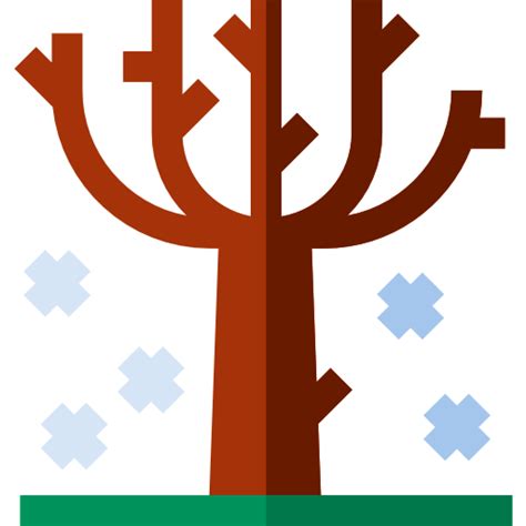 Tree Basic Straight Flat Icon