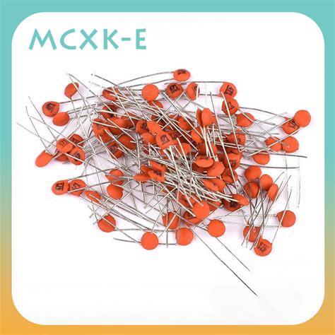 100pcs 24 Values Ceramic Capacitor Set Kit 50v 5pf To 022uf Shopee
