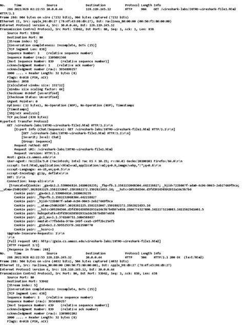 Wireshark 1 Pdf Transmission Control Protocol Hypertext Transfer Protocol