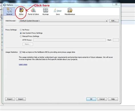 Create Your Own Shortcuts In Netbeans